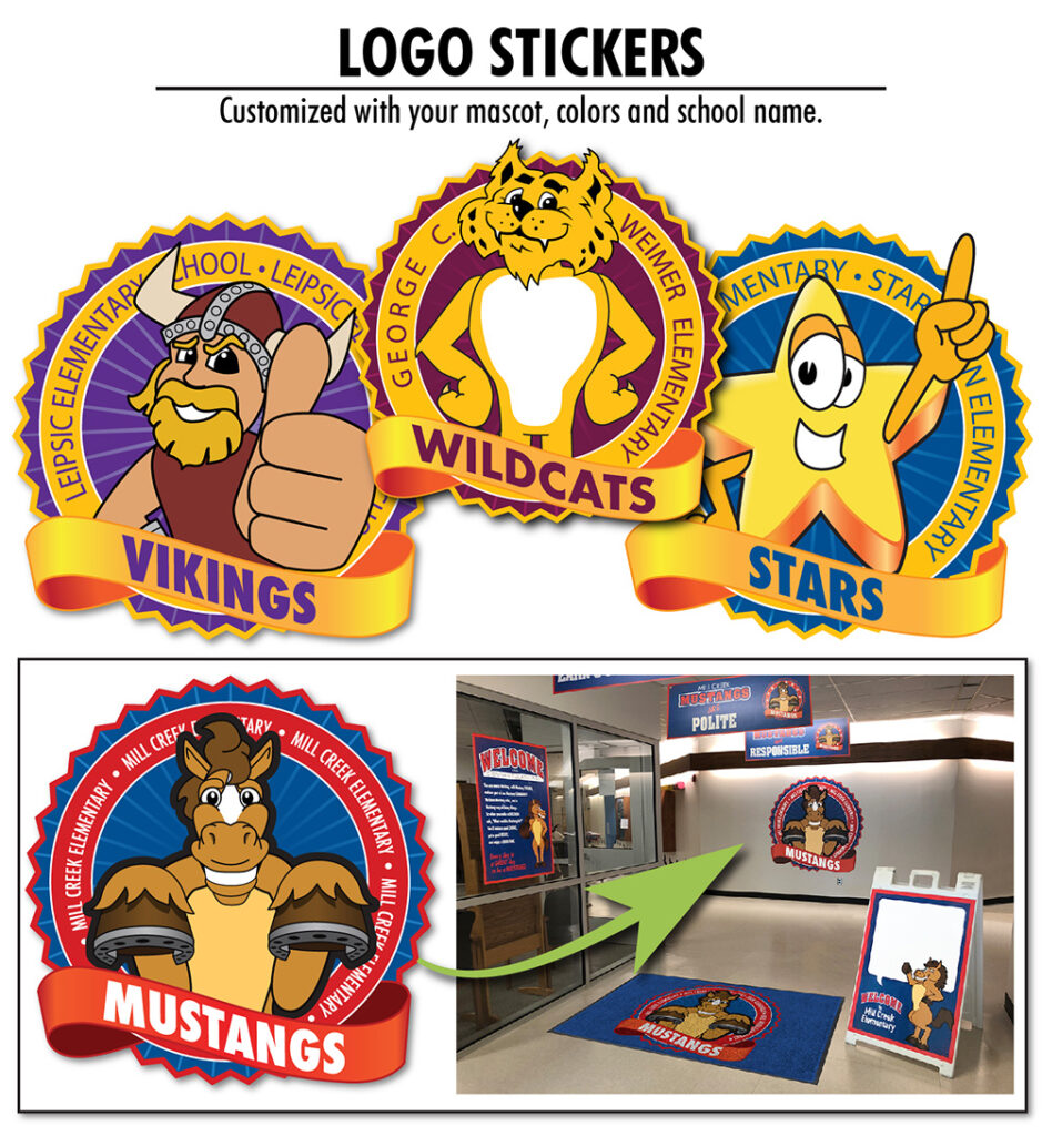 Logo Stickers – Shop Mascot Junction