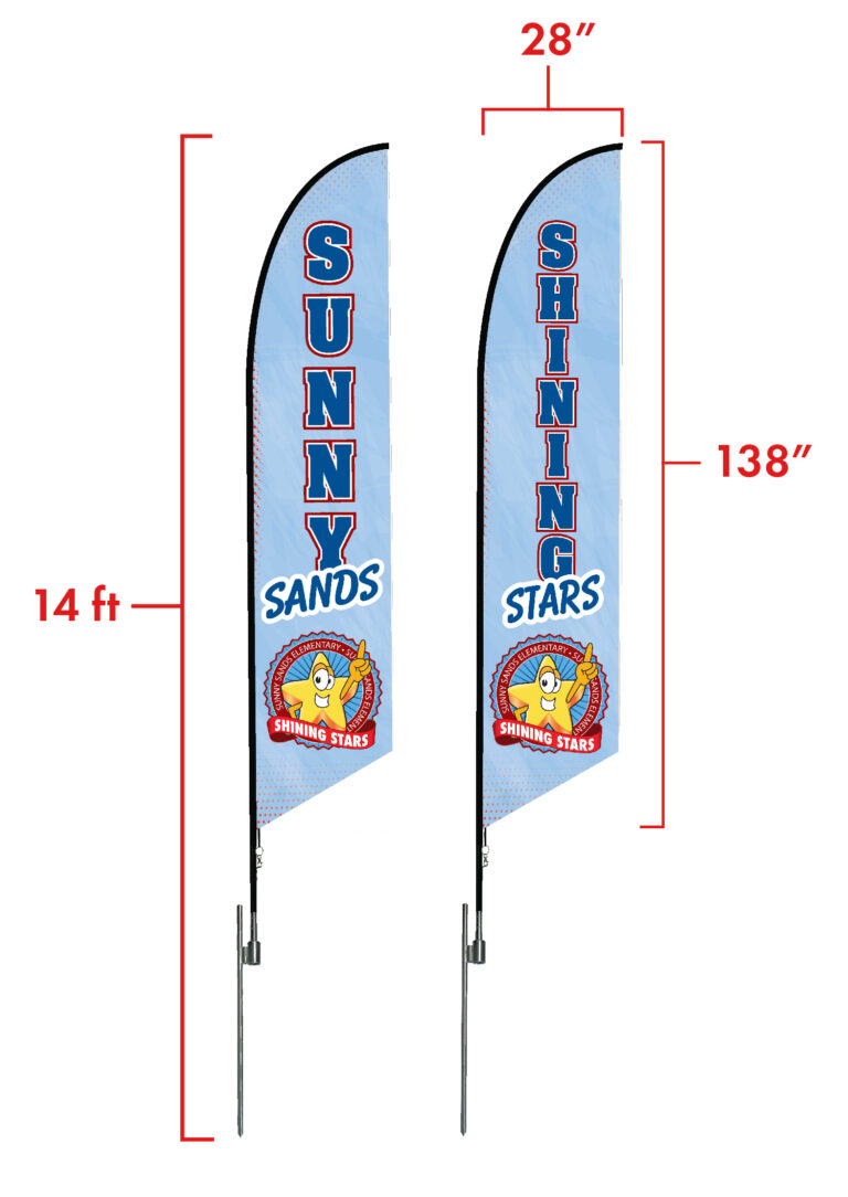 Feather Flag Set – Shop Mascot Junction