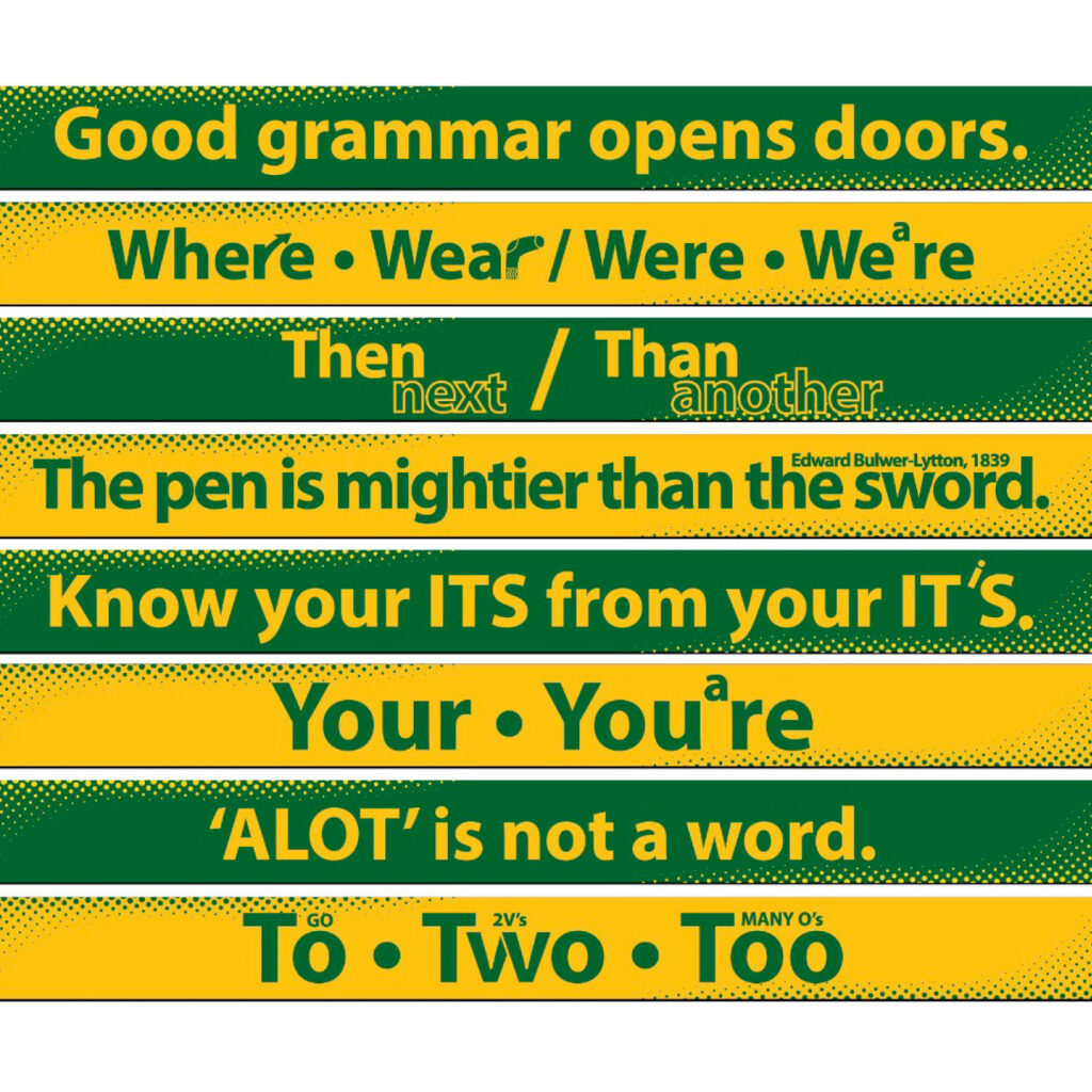Grammar Stair Stickers – Shop Mascot Junction