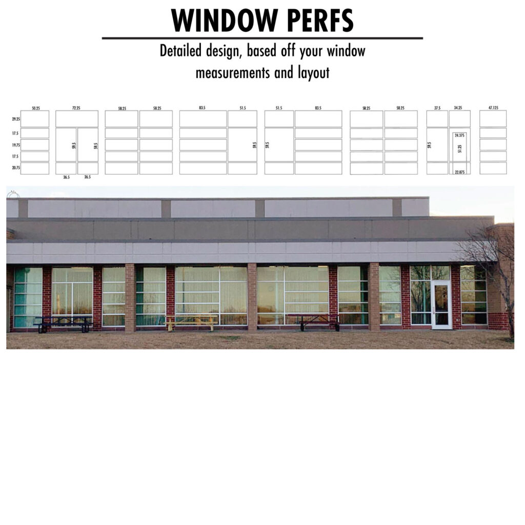 Custom Window Perfs – Shop Mascot Junction