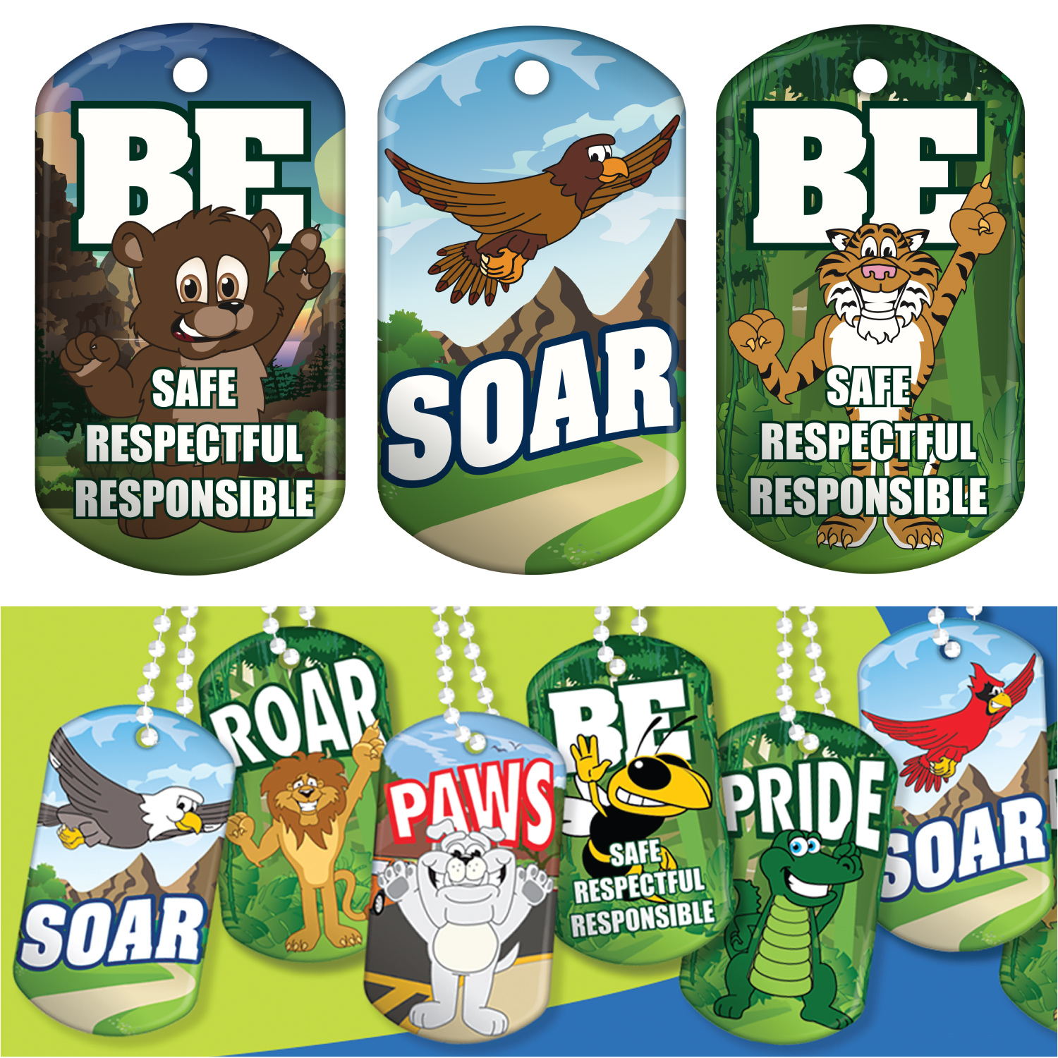 Brag Tags – Shop Mascot Junction