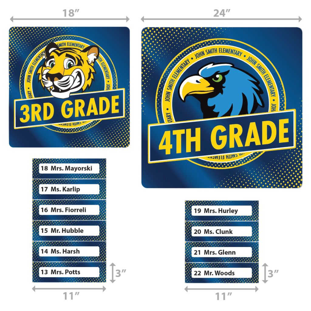 Grade/Locator Sign – Shop Mascot Junction