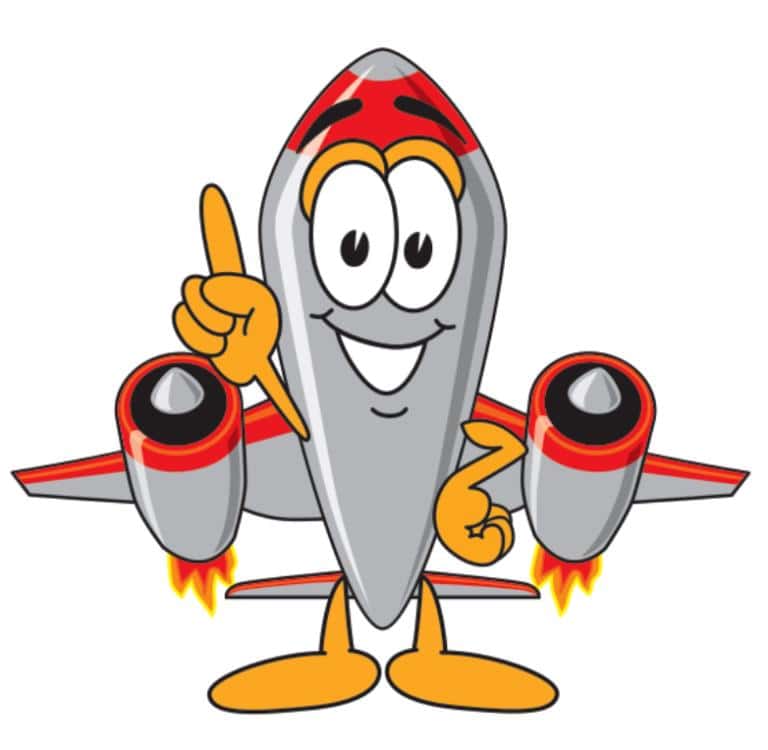 Jet Mascot style 2 - Mascot Junction