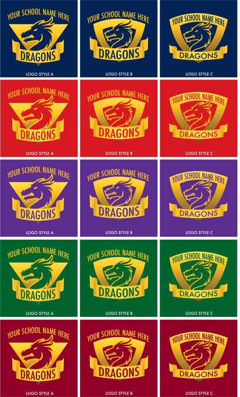 Dragon Mascot - PBIS Posters & Banners