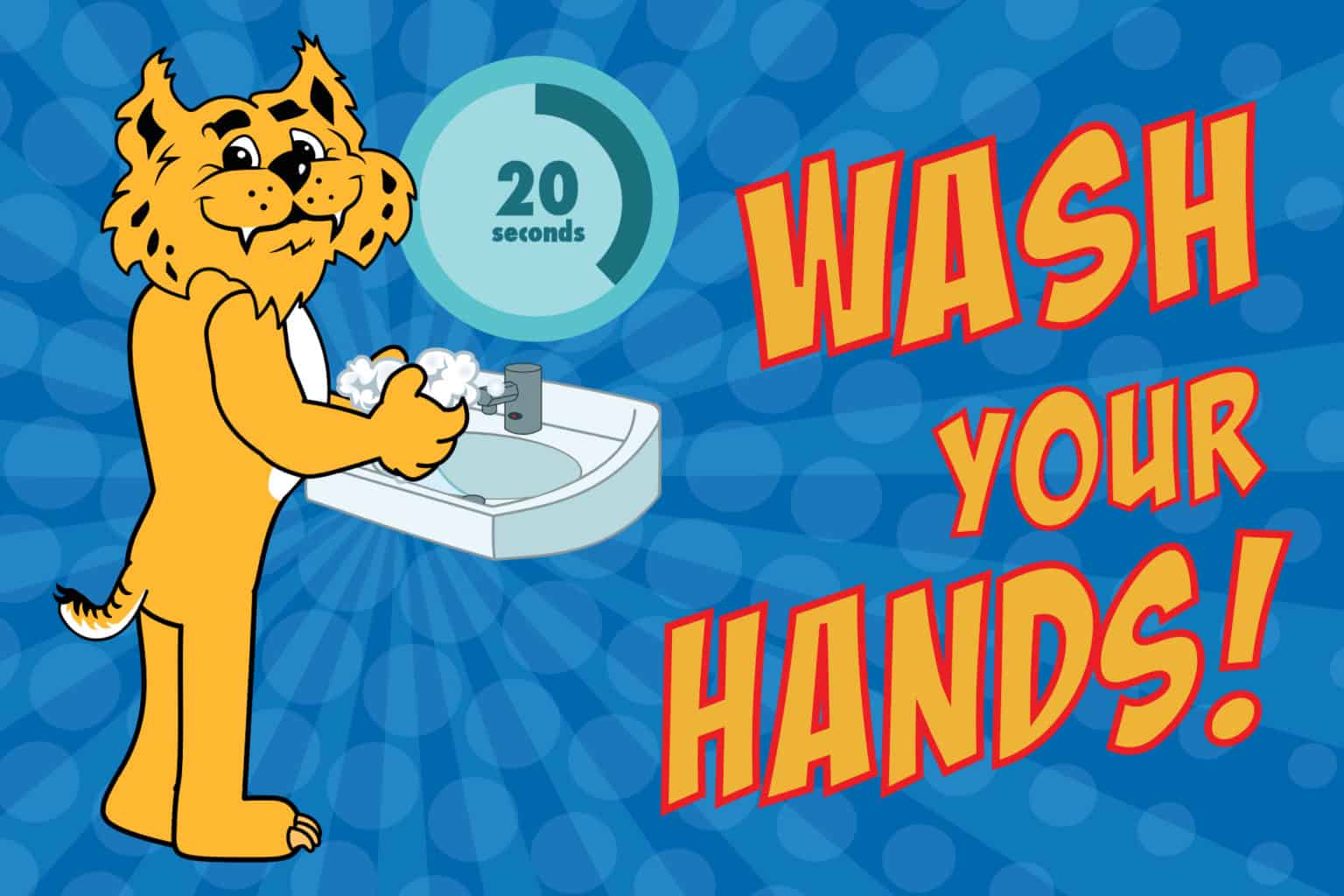 Wash Your Hands Posters - Mascot Junction Wash Your Hands Posters - Mascot Junction