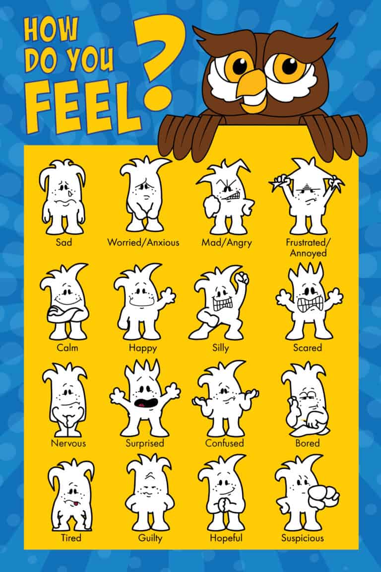 Emotion Posters / Emotional Learning - Mascot Junction