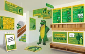 Gator Mascot- Mascot Junction, Kid Friendly Mascots