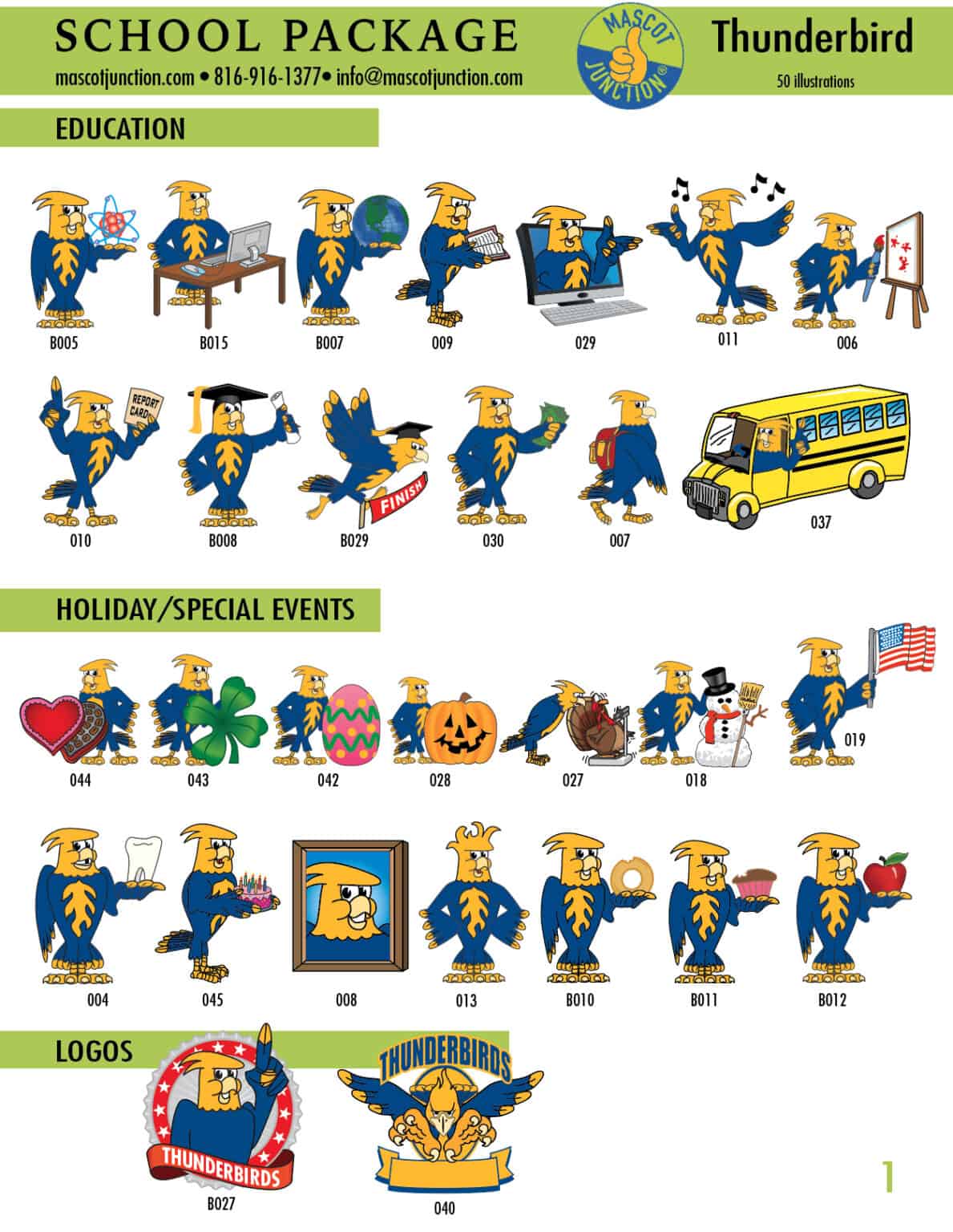 Thunderbird - Mascot Junction