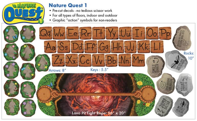 Nature Quest™ Sensory Paths - Mascot Junction