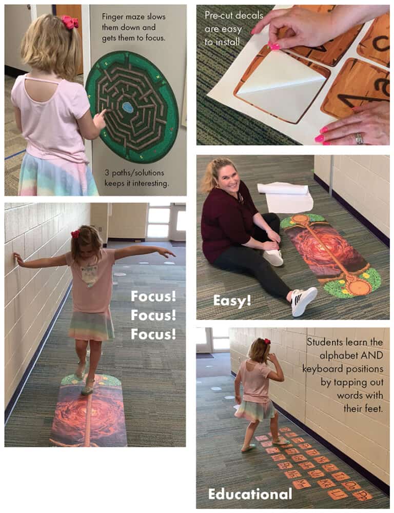 Nature Quest Sensory Path Installation - Mascot Junction