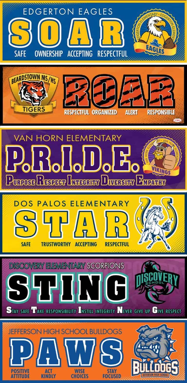 Star Mascot - PBIS Posters