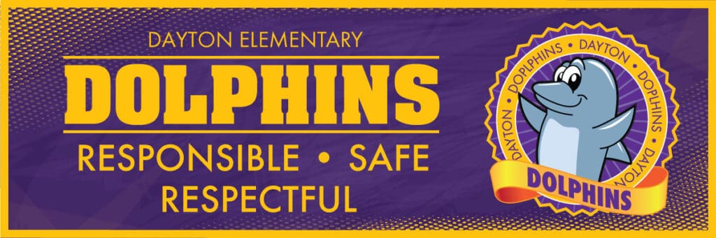 Dolphin Mascot - PBIS Posters & Banners