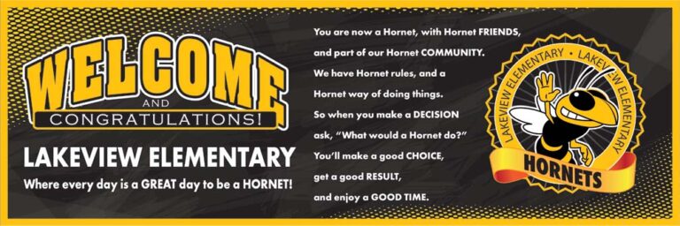 Hornet Mascot - PBIS Posters