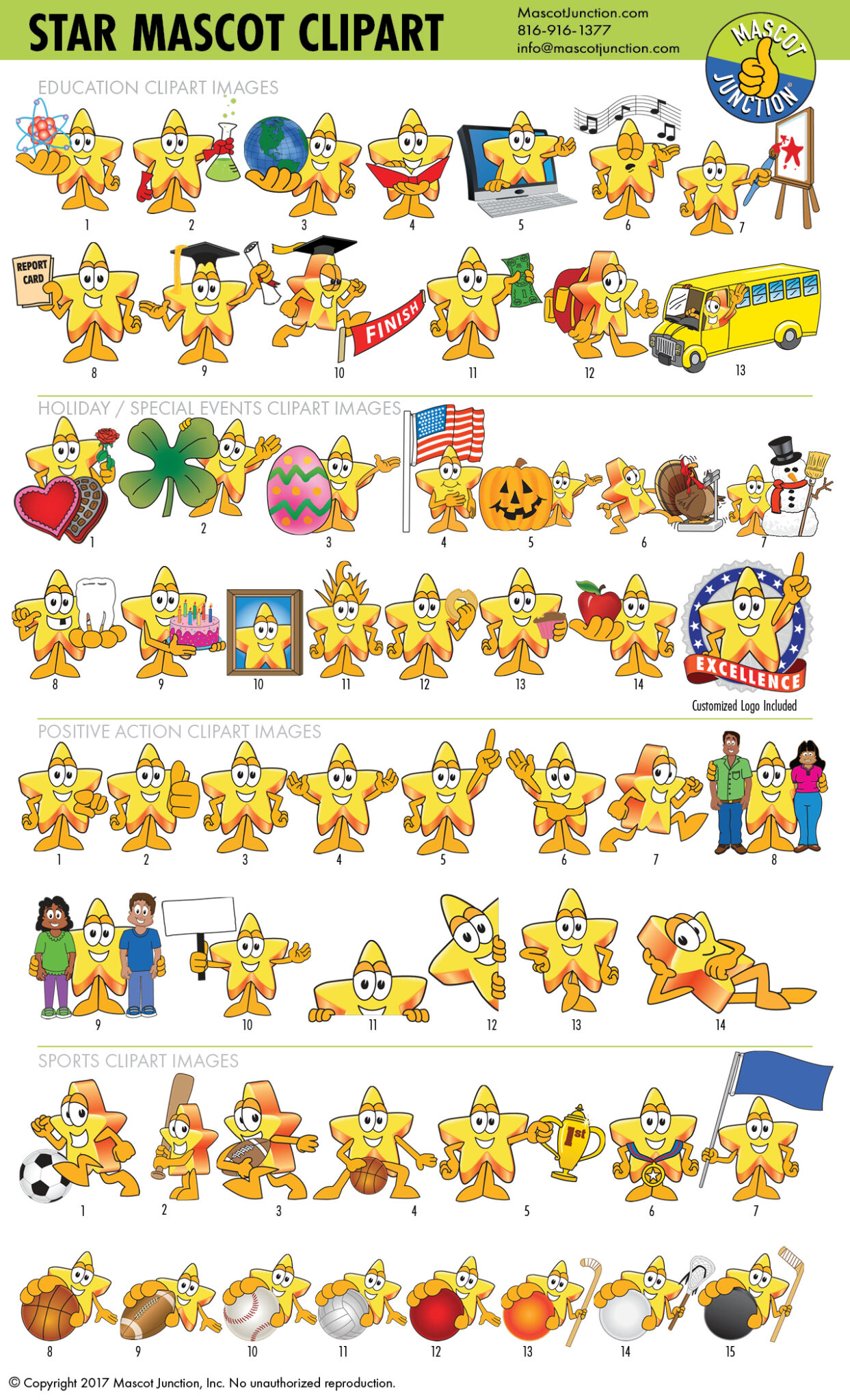 Star Mascot - PBIS Posters