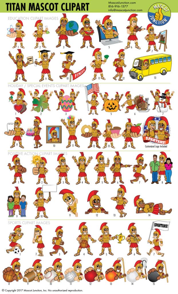 Titan Mascot - PBIS Posters