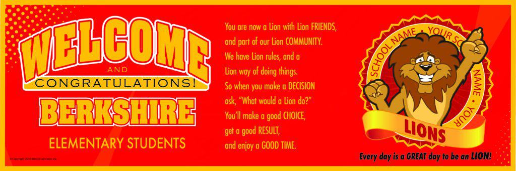 Lion Mascot - PBIS Posters