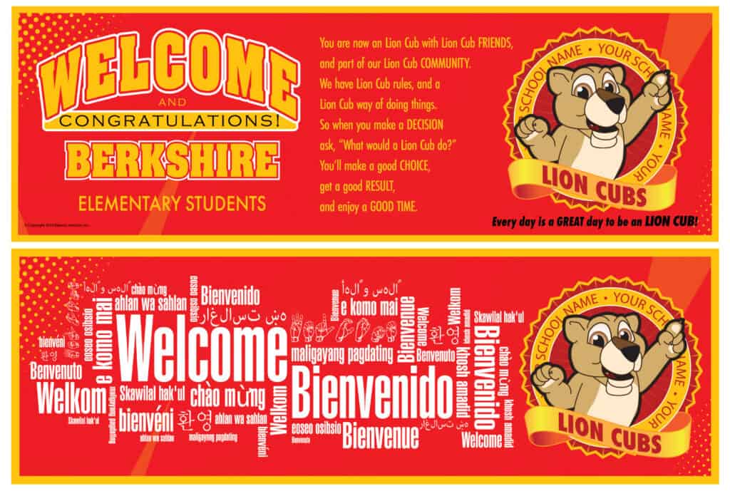 Lion Mascot - PBIS Posters