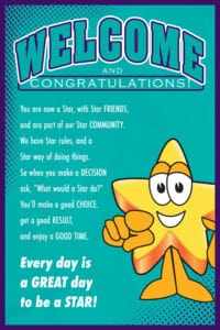 Star Mascot - PBIS Posters
