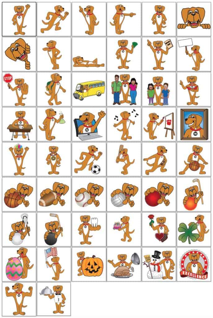 Hound Dog Mascot - PBIS Posters & Banners