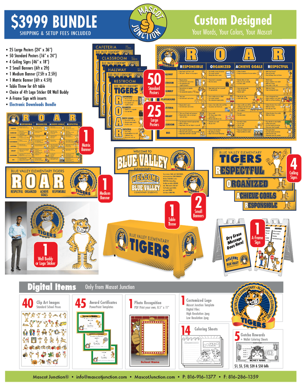 Explorer Mascot - Mascot Junction