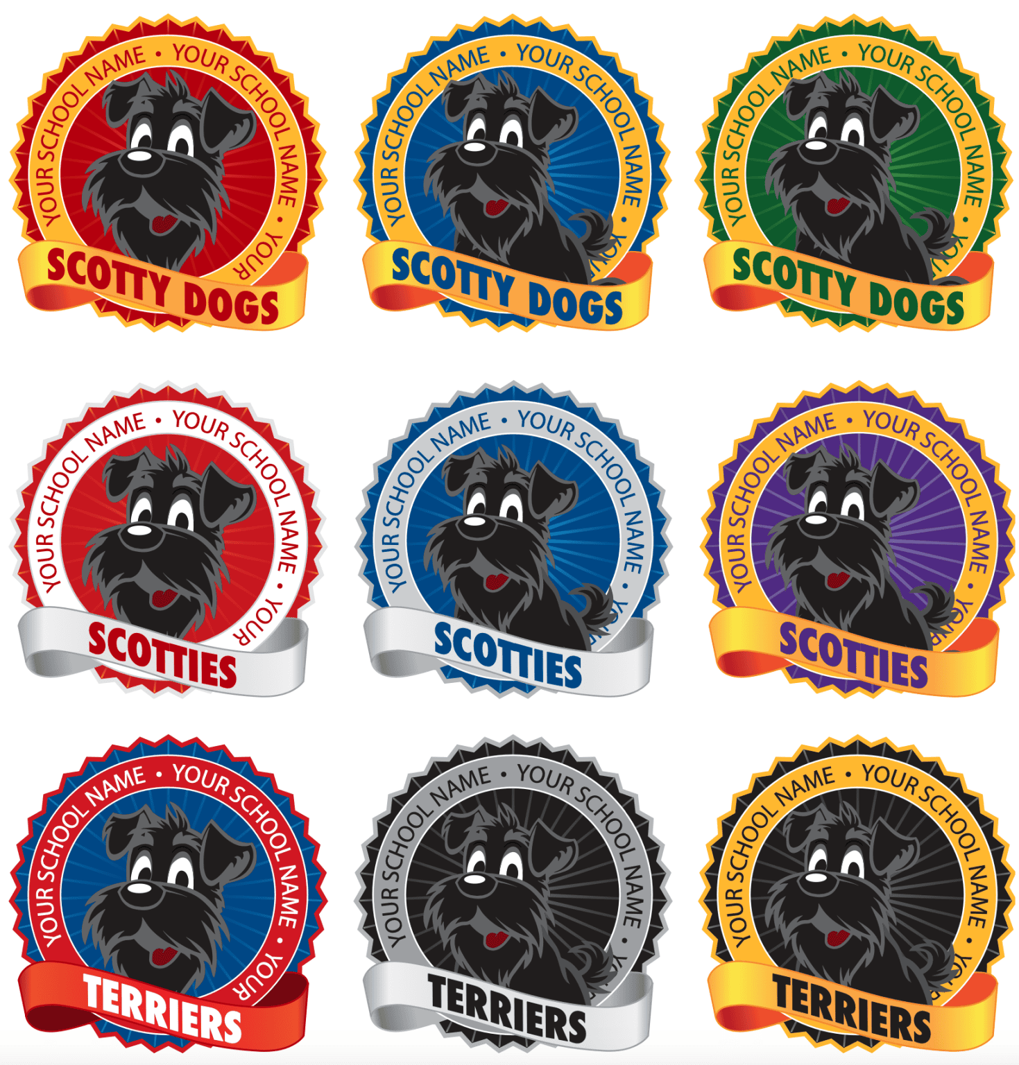 Scottie Dog - Scottish Terrier Mascot