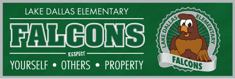 Falcon Mascot - PBIS Posters & Banners