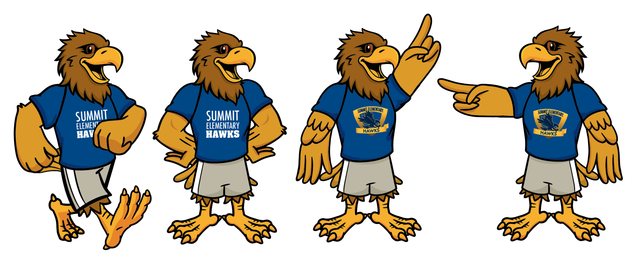 Hawk Mascot - PBIS Posters