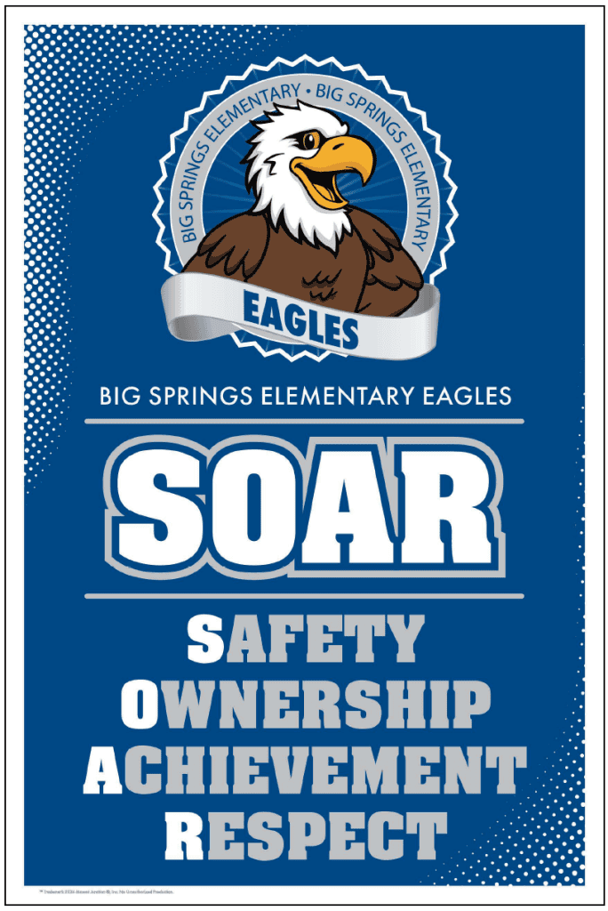 SOAR Theme Poster School - Mascot Junction