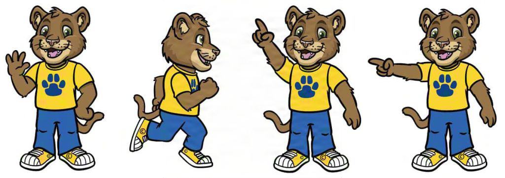 Cougar A Mascot - PBIS Posters & Banners