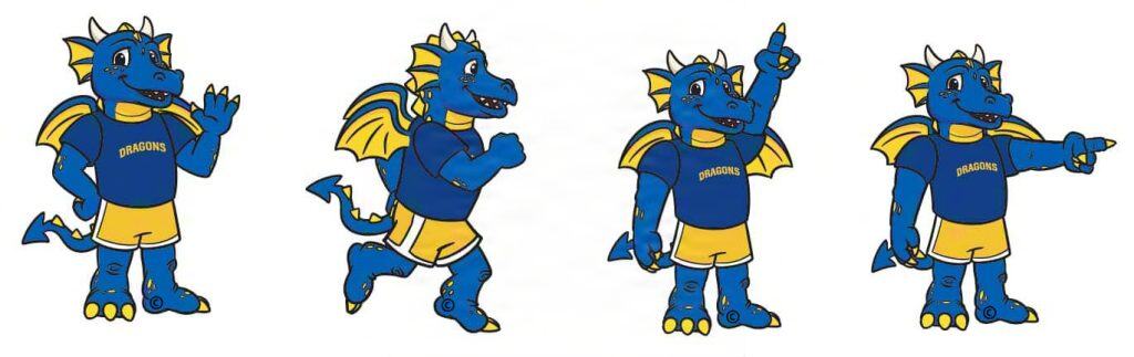 Dragon Mascot - PBIS Posters & Banners