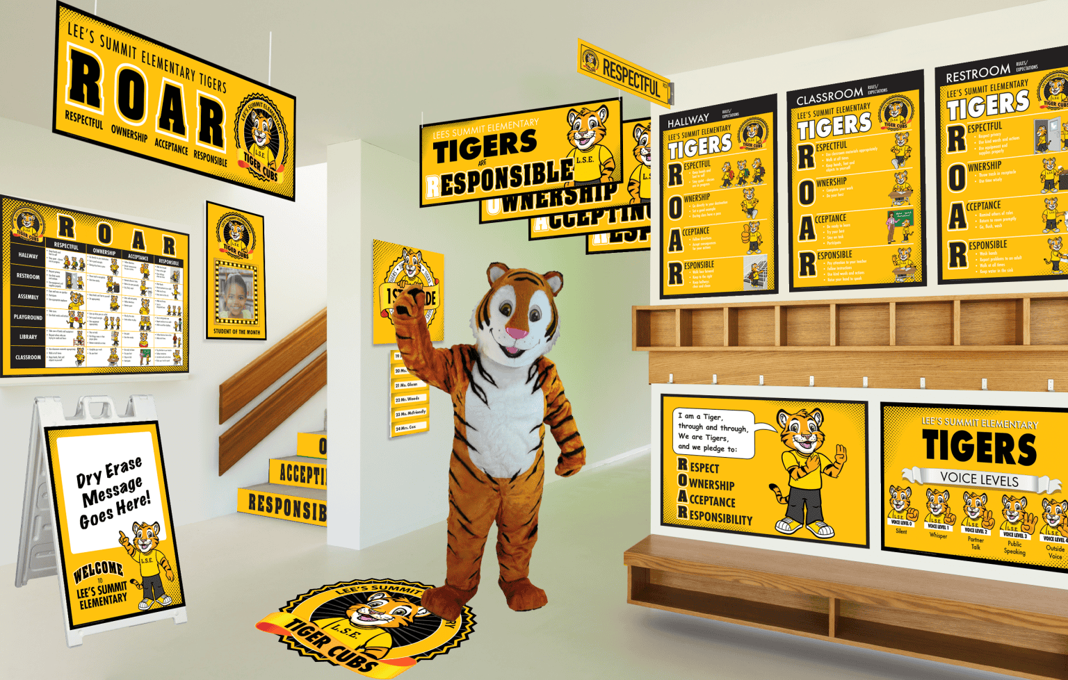 Tiger Cub A - PBIS Posters