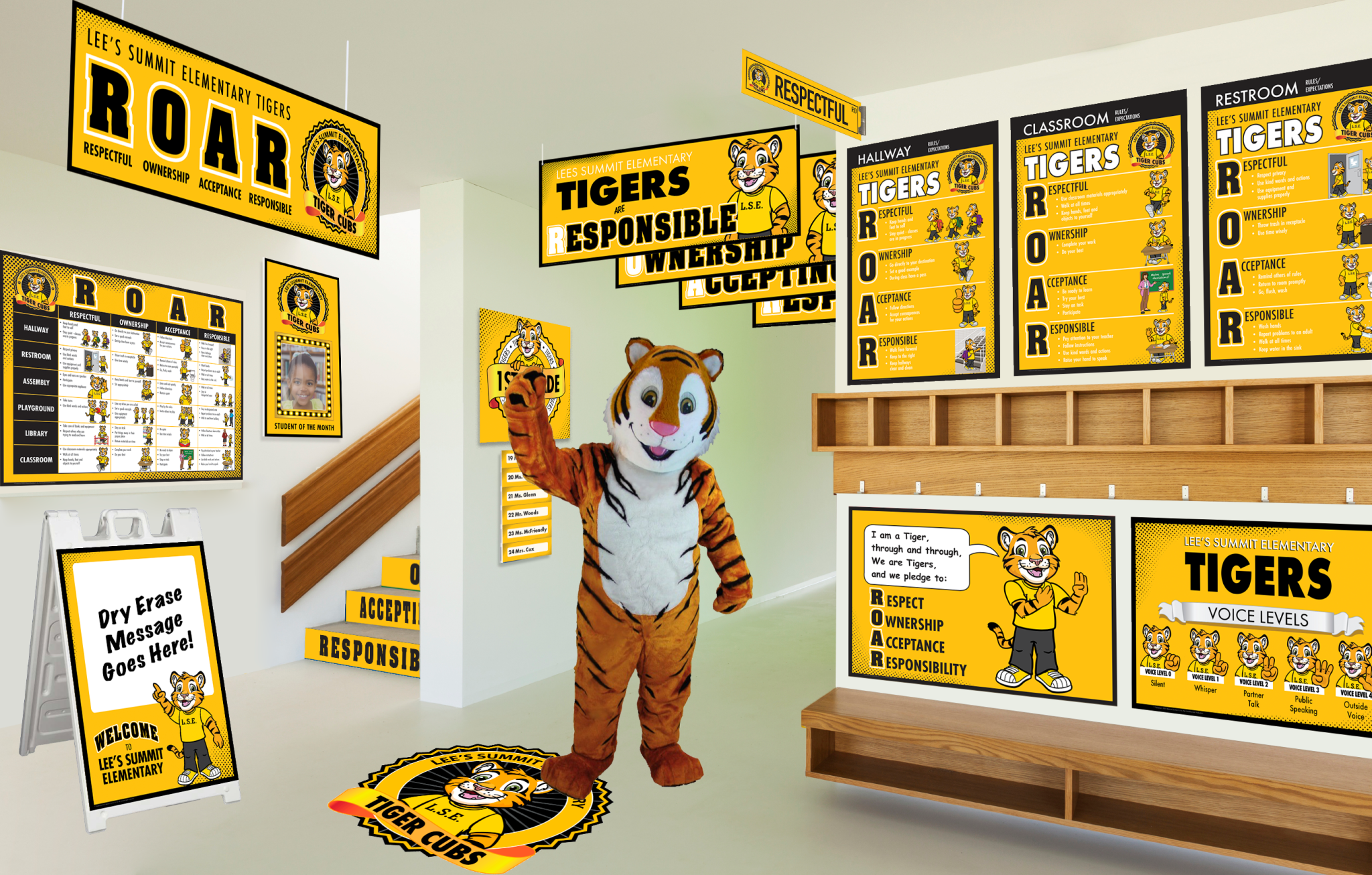 Tiger Cub A - PBIS Posters
